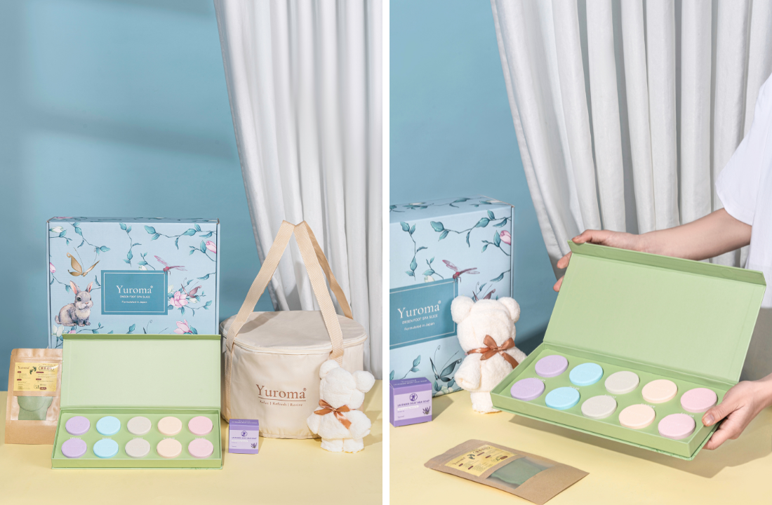 Yuroma温泉泡脚片 采用日本温泉矿物质Chōzō 搭配睡觉精油 5分钟达到全身放松 – VIENNA PACIFIC SDN. BHD.